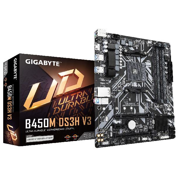 MOTHER GIGABYTE B450M DS3H V3 DDR4 AM4