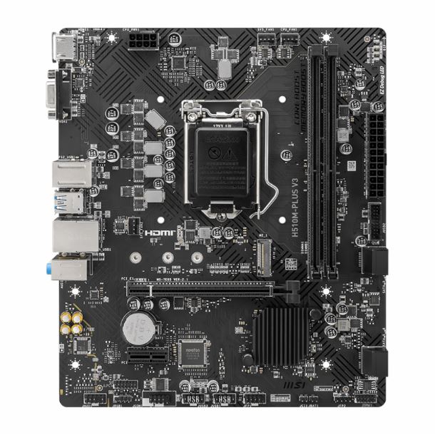 MOTHER MSI H510M PLUS V3 DDR4 S1200 *SOLO 10MA GENERACION*