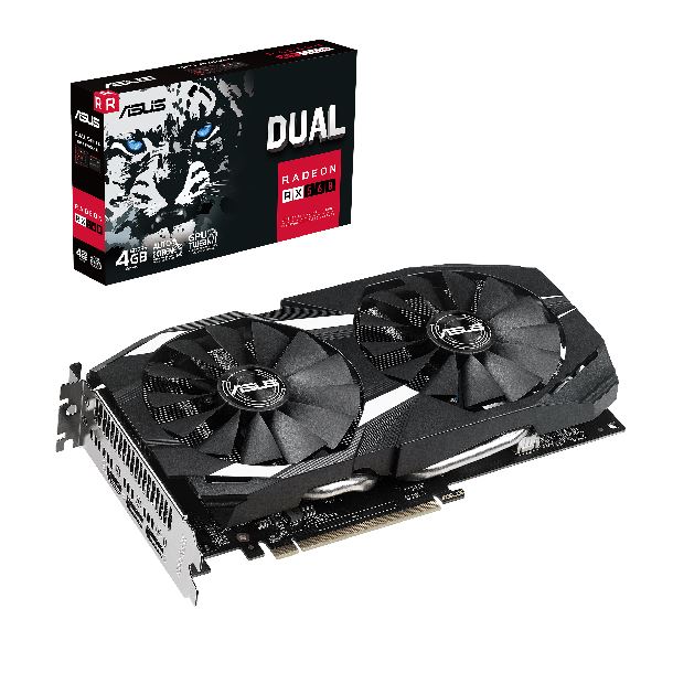 PLACA DE VIDEO RADEON RX 560 4GB ASUS DUAL 4GB