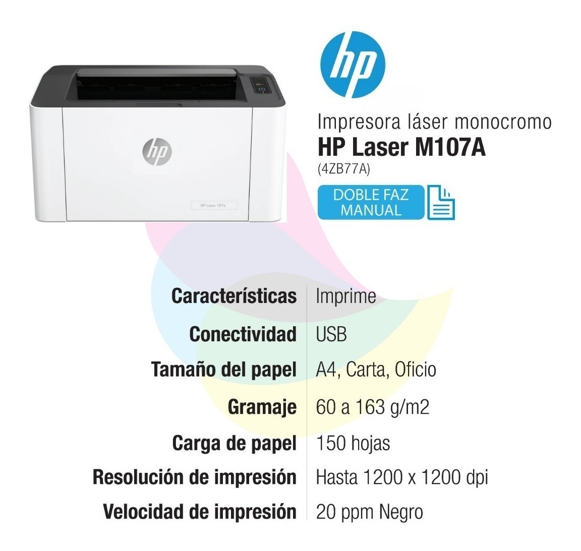 IMPRESORA HP LASER 107A